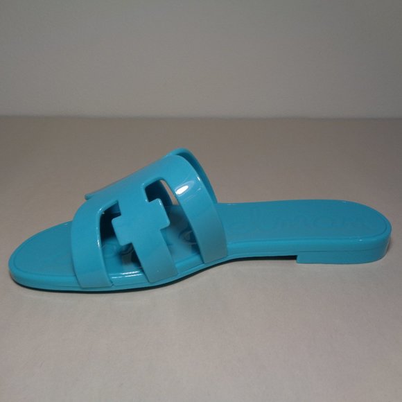 Sam Edelman | Shoes | Sam Edelman Size 6 M Bay Jelly Rio Blue Sandals ...
